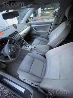 Black Audi A4 2007 in Riga, with an engine capacity of 2.00 L and mileage of 245 thousand km for 3100 €, photo 9 on AUTOMOTO.COM.LV