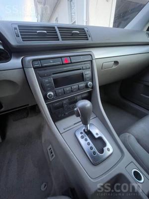 Black Audi A4 2007 in Riga, with an engine capacity of 2.00 L and mileage of 245 thousand km for 3100 €, photo 12 on AUTOMOTO.COM.LV