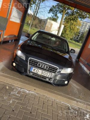 Black Audi A4 2007 in Riga, with an engine capacity of 2.70 L and mileage of 325 thousand km for 4500 €, photo  on AUTOMOTO.COM.LV