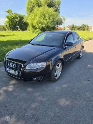 Black Audi A4 2007 in Panevezys, with an engine capacity of 2.70 L and mileage of 388 thousand km for 3500 €, photo  on AUTOMOTO.COM.LV