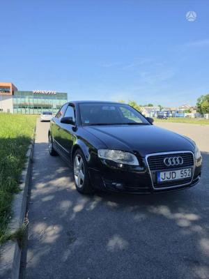Черный Ауди А4 2007 в Паневежис, объемом двигателя 2.70 л и пробегом 388 тыс. км за 3500 €, фото 3 на AUTOMOTO.COM.LV