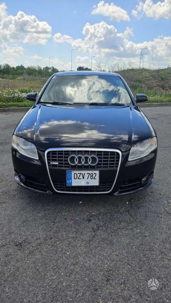 Melns Audi A4 2007 Panevēža, ar dzinēja tilpumu 1.98 L un nobraukumu 413 tūkst. km par 3300 €, foto 4 vietnē AUTOMOTO.COM.LV