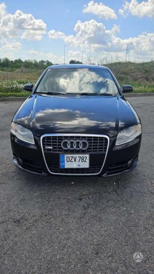 Black Audi A4 2007 in Panevezys, with an engine capacity of 1.98 L and mileage of 413 thousand km for 3300 €, photo 5 on AUTOMOTO.COM.LV