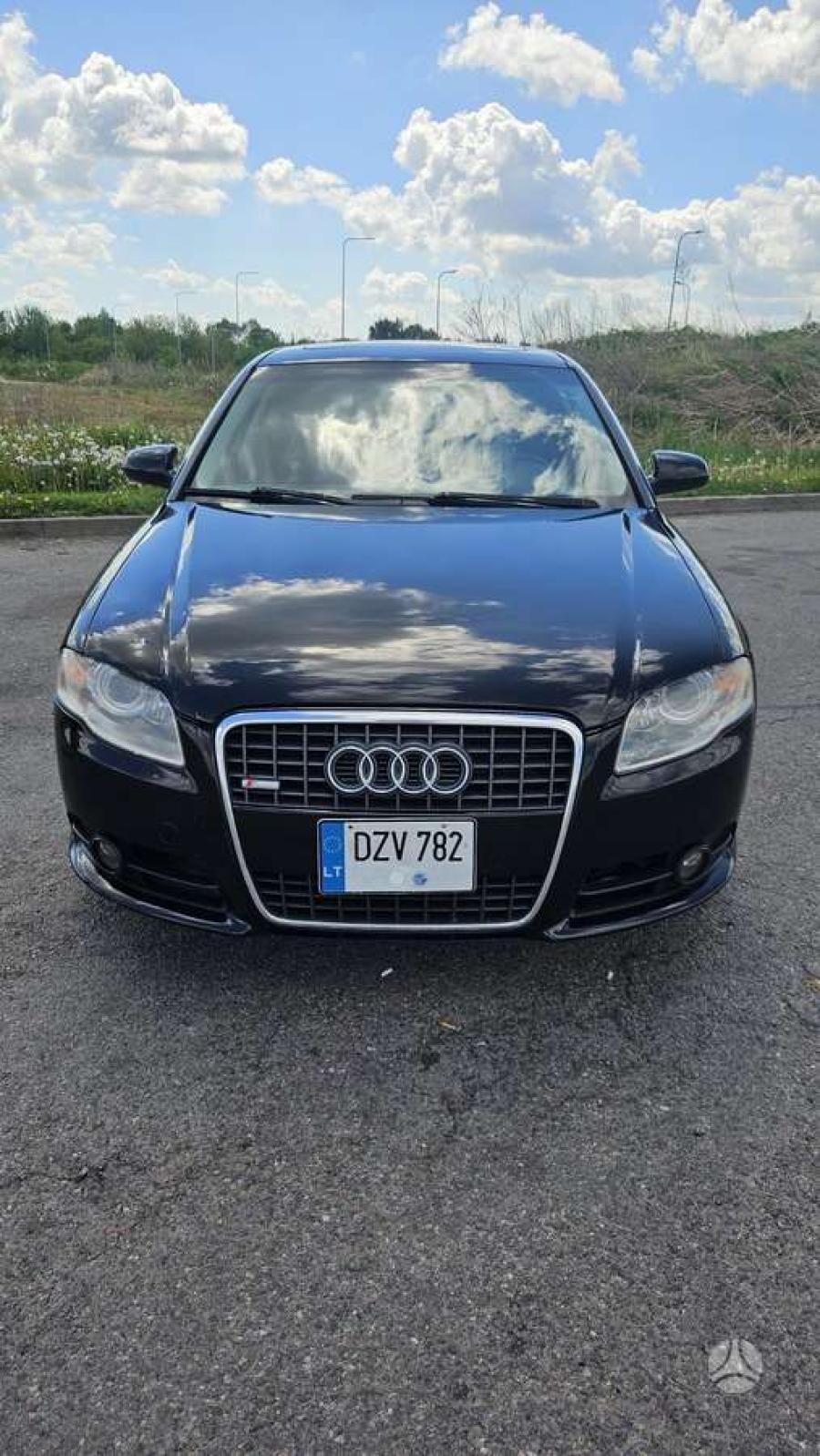 Black Audi A4 2007 in Panevezys, with an engine capacity of 1.98 L and mileage of 413 thousand km for 3300 €, photo 5 on AUTOMOTO.COM.LV
