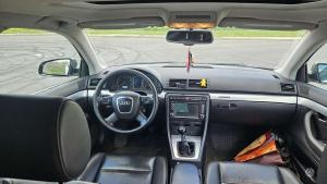 Black Audi A4 2007 in Panevezys, with an engine capacity of 1.98 L and mileage of 413 thousand km for 3300 €, photo 12 on AUTOMOTO.COM.LV