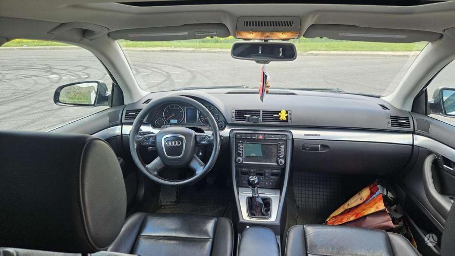 Black Audi A4 2007 in Panevezys, with an engine capacity of 1.98 L and mileage of 413 thousand km for 3300 €, photo 12 on AUTOMOTO.COM.LV