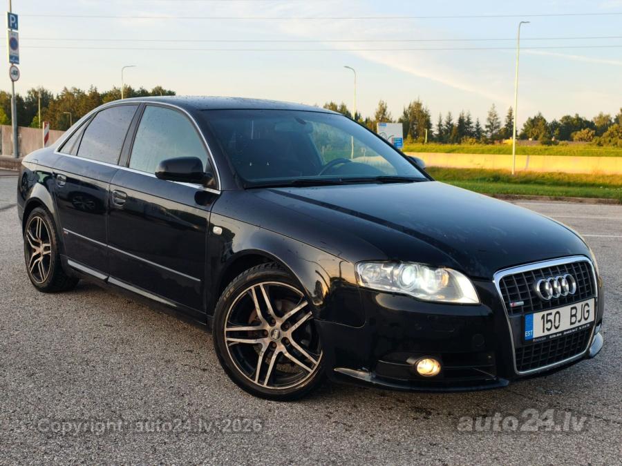 Melns Audi A4 2007 Tartu, ar dzinēja tilpumu 2.00 L un nobraukumu 0 tūkst. km par 1999 €, foto 1 vietnē AUTOMOTO.COM.LV