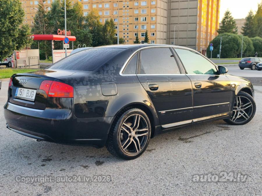 Melns Audi A4 2007 Tartu, ar dzinēja tilpumu 2.00 L un nobraukumu 0 tūkst. km par 1999 €, foto 5 vietnē AUTOMOTO.COM.LV