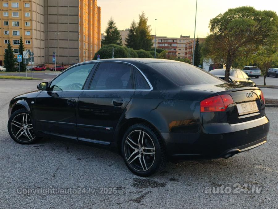 Melns Audi A4 2007 Tartu, ar dzinēja tilpumu 2.00 L un nobraukumu 0 tūkst. km par 1999 €, foto 7 vietnē AUTOMOTO.COM.LV