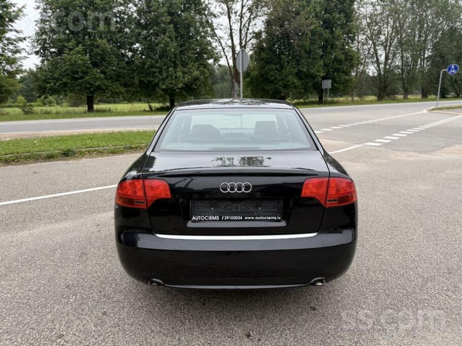 Melns Audi A4 2007 Ogre, ar dzinēja tilpumu 3.00 L un nobraukumu 207 tūkst. km par 4699 €, foto 5 vietnē AUTOMOTO.COM.LV