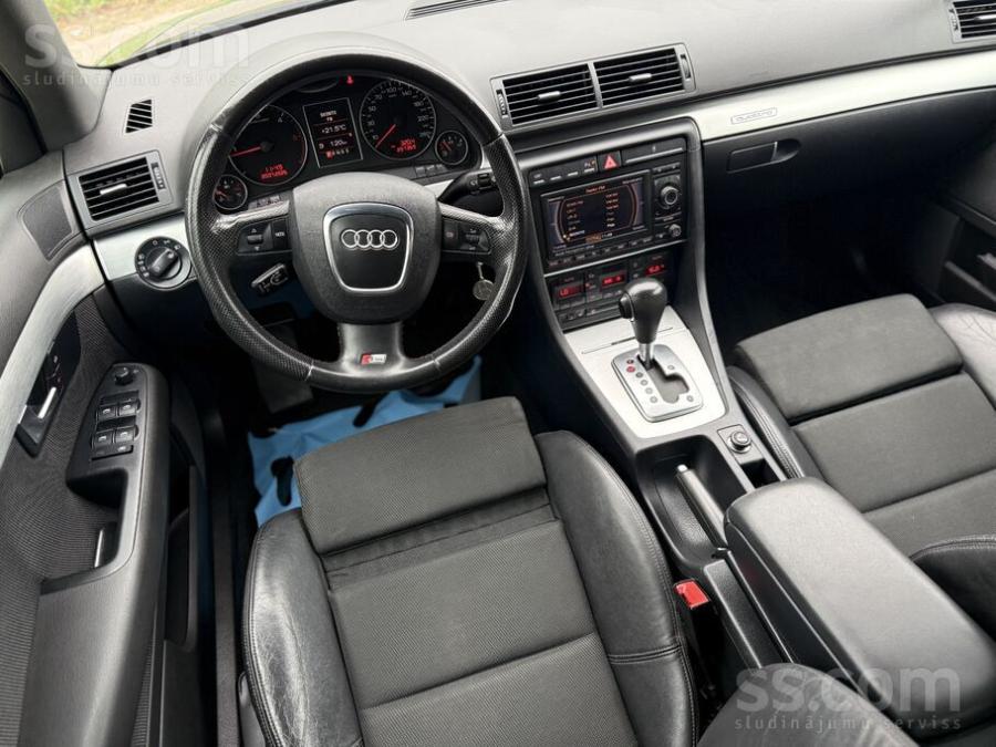 Melns Audi A4 2007 Ogre, ar dzinēja tilpumu 3.00 L un nobraukumu 207 tūkst. km par 4699 €, foto 10 vietnē AUTOMOTO.COM.LV