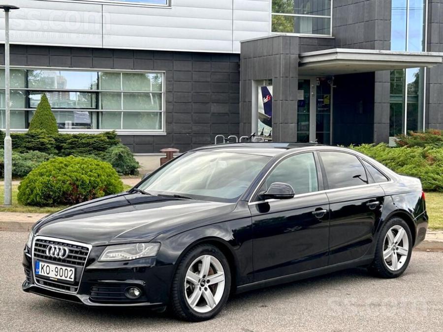 Black Audi A4 2007 in Riga, with an engine capacity of 2.70 L and mileage of 326 thousand km for 3950 €, photo 3 on AUTOMOTO.COM.LV