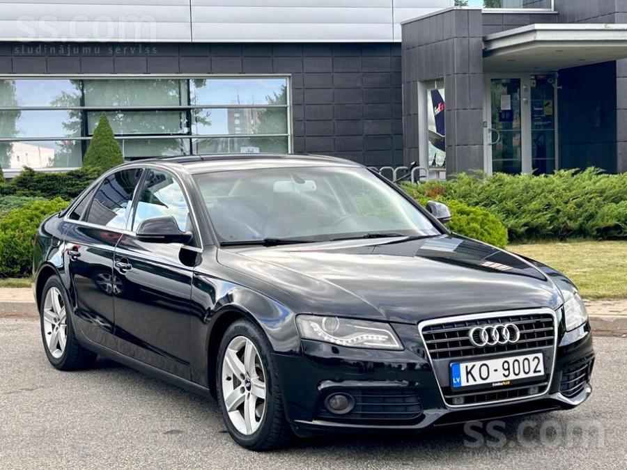 Black Audi A4 2007 in Riga, with an engine capacity of 2.70 L and mileage of 326 thousand km for 3950 €, photo 8 on AUTOMOTO.COM.LV