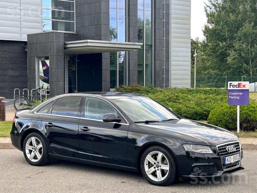 Black Audi A4 2007 in Riga, with an engine capacity of 2.70 L and mileage of 326 thousand km for 3950 €, photo 10 on AUTOMOTO.COM.LV