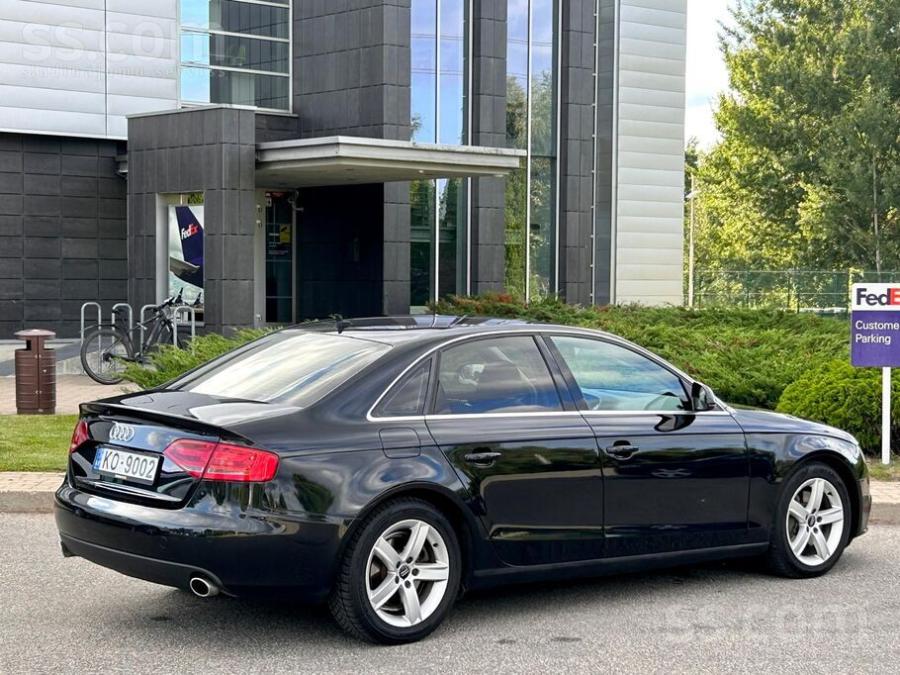 Black Audi A4 2007 in Riga, with an engine capacity of 2.70 L and mileage of 326 thousand km for 3950 €, photo 12 on AUTOMOTO.COM.LV