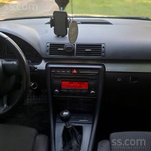 Melns Audi A4 2007 Limbaži, ar dzinēja tilpumu 1.90 L un nobraukumu 267 tūkst. km par 3350 €, foto 6 vietnē AUTOMOTO.COM.LV