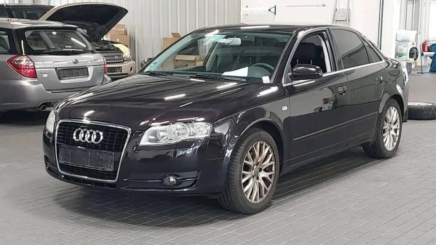 Melns Audi A4 2007 Limbaži, ar dzinēja tilpumu 2.00 L un nobraukumu 162 tūkst. km par 4650 €, foto 1 vietnē AUTOMOTO.COM.LV