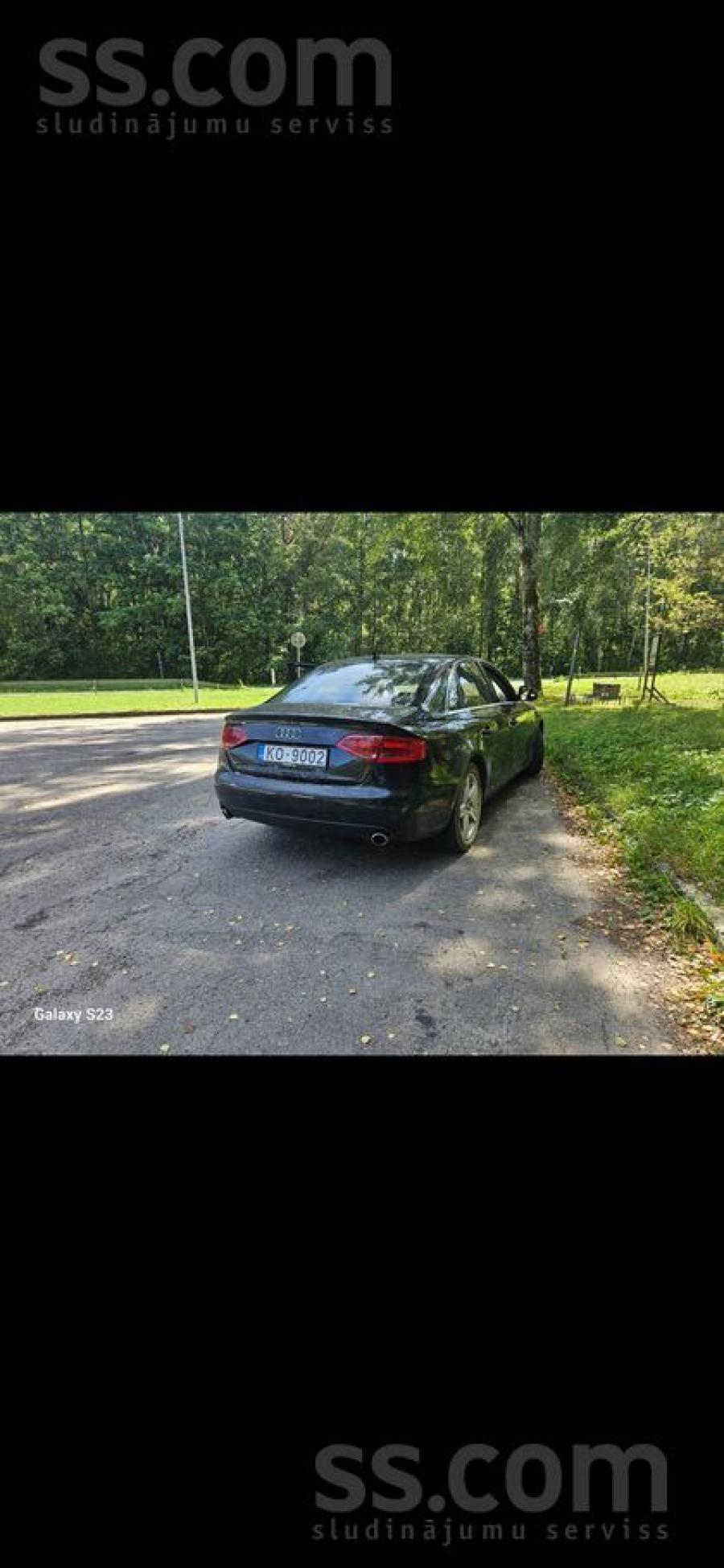 Melns Audi A4 2007 Rīga, ar dzinēja tilpumu 2.70 L un nobraukumu 330 tūkst. km par 2800 €, foto 3 vietnē AUTOMOTO.COM.LV