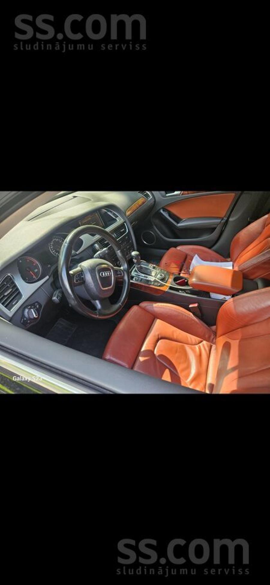 Melns Audi A4 2007 Rīga, ar dzinēja tilpumu 2.70 L un nobraukumu 330 tūkst. km par 2800 €, foto 4 vietnē AUTOMOTO.COM.LV