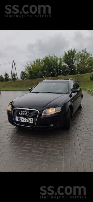 Black Audi A4 2007 in Rezekne, with an engine capacity of 2.00 L and mileage of 270 thousand km for 2700 €, photo  on AUTOMOTO.COM.LV