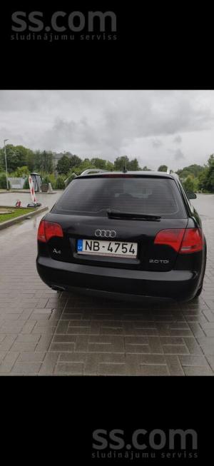 Black Audi A4 2007 in Rezekne, with an engine capacity of 2.00 L and mileage of 270 thousand km for 2700 €, photo 4 on AUTOMOTO.COM.LV