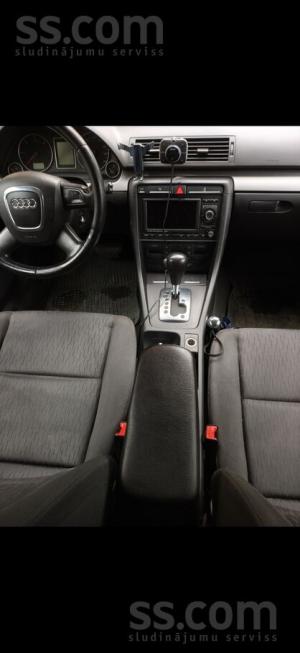 Black Audi A4 2007 in Rezekne, with an engine capacity of 2.00 L and mileage of 270 thousand km for 2700 €, photo 5 on AUTOMOTO.COM.LV