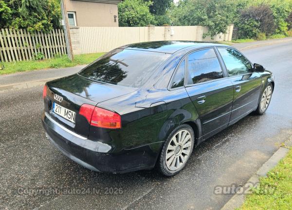 Black Audi A4 2007 in Tallinn, with an engine capacity of 2.00 L and mileage of 285 thousand km for 999 €, photo 4 on AUTOMOTO.COM.LV