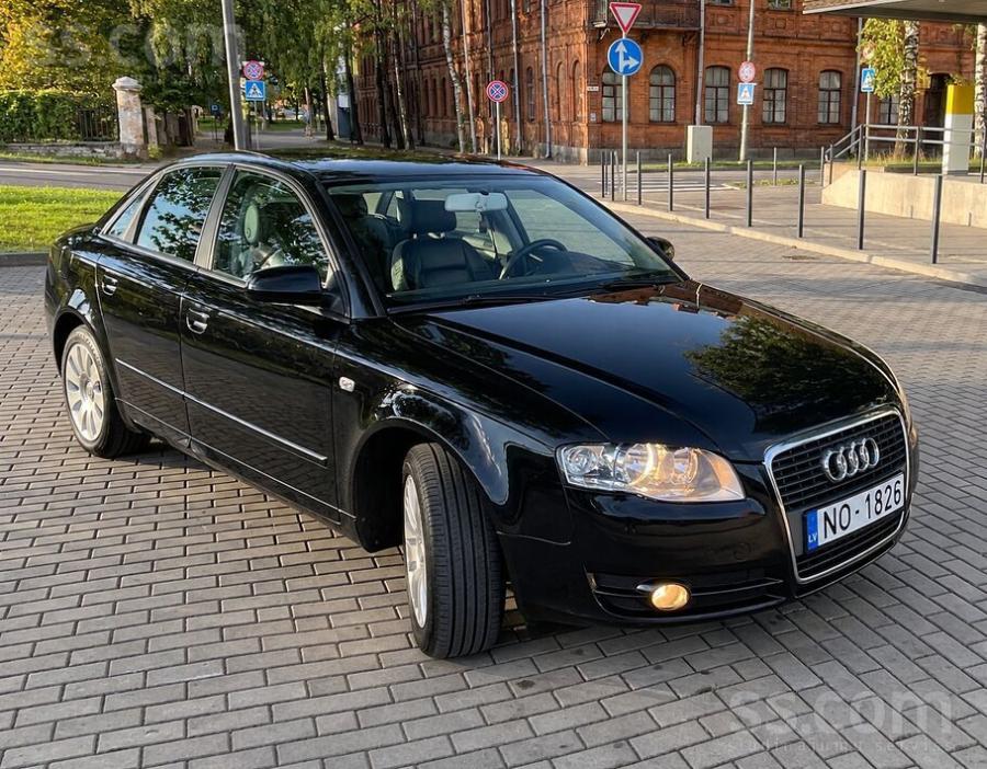 Черный Ауди А4 2007 в Даугавпилс, объемом двигателя 2.00 л и пробегом 295 тыс. км за 4500 €, фото 3 на AUTOMOTO.COM.LV