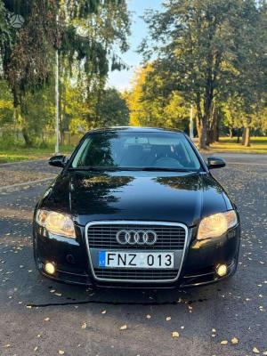 Black Audi A4 2007 in Vilnius, with an engine capacity of 1.97 L and mileage of 400 thousand km for 1500 €, photo  on AUTOMOTO.COM.LV