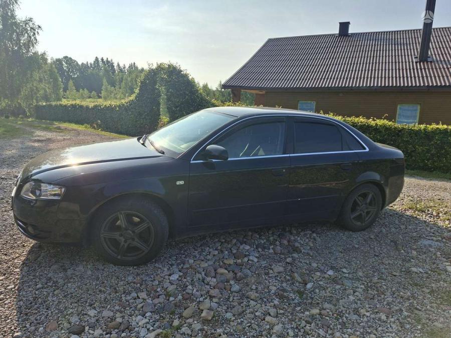 Black Audi A4 2007 in Moletai, with an engine capacity of 1.97 L and mileage of 344 thousand km for 1800 €, photo 6 on AUTOMOTO.COM.LV