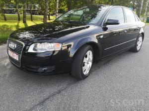 Melns Audi A4 2007 Rīga, ar dzinēja tilpumu 2.00 L un nobraukumu 0 tūkst. km par 3490 €, foto  vietnē AUTOMOTO.COM.LV