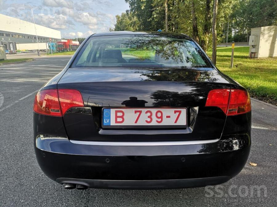 Melns Audi A4 2007 Rīga, ar dzinēja tilpumu 2.00 L un nobraukumu 0 tūkst. km par 3490 €, foto 6 vietnē AUTOMOTO.COM.LV