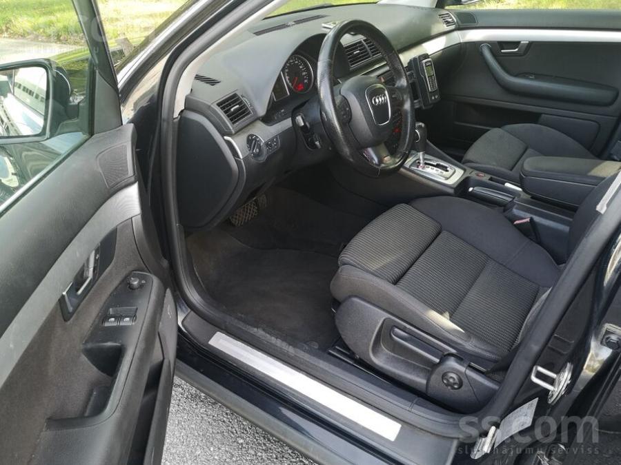 Melns Audi A4 2007 Rīga, ar dzinēja tilpumu 2.00 L un nobraukumu 0 tūkst. km par 3490 €, foto 10 vietnē AUTOMOTO.COM.LV