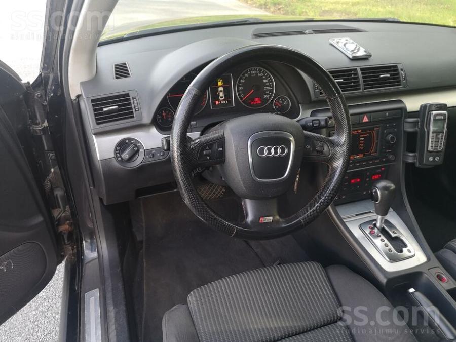 Melns Audi A4 2007 Rīga, ar dzinēja tilpumu 2.00 L un nobraukumu 0 tūkst. km par 3490 €, foto 11 vietnē AUTOMOTO.COM.LV