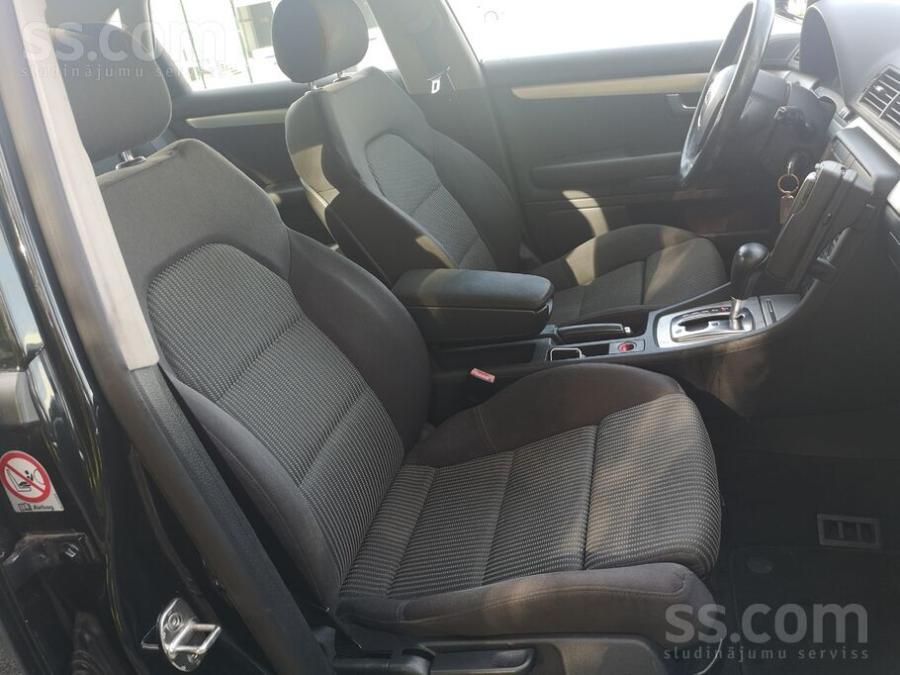 Melns Audi A4 2007 Rīga, ar dzinēja tilpumu 2.00 L un nobraukumu 0 tūkst. km par 3490 €, foto 13 vietnē AUTOMOTO.COM.LV