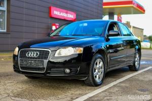 Melns Audi A4 2007 Kretinga, ar dzinēja tilpumu 2.00 L un nobraukumu 277 tūkst. km par 3300 €, foto  vietnē AUTOMOTO.COM.LV