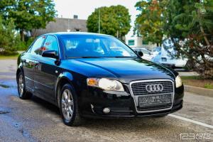 Black Audi A4 2007 in Kretinga, with an engine capacity of 2.00 L and mileage of 277 thousand km for 3300 €, photo 4 on AUTOMOTO.COM.LV