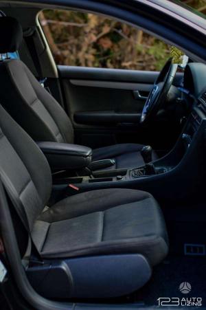 Black Audi A4 2007 in Kretinga, with an engine capacity of 2.00 L and mileage of 277 thousand km for 3300 €, photo 9 on AUTOMOTO.COM.LV