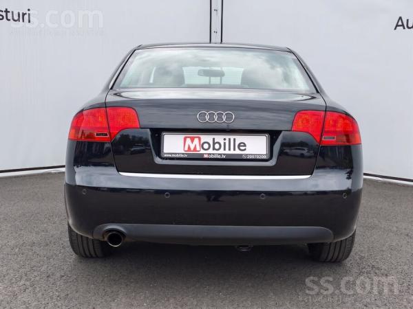 Audi A4 2007 Rīga vietnē Melns Audi A4 2007 Rīga, ar dzinēja tilpumu 2.00 L un nobraukumu 179 tūkst. km par 4950 €, foto 6 vietnē AUTOMOTO.COM.LV