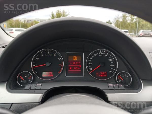 Audi A4 2007 Rīga vietnē Melns Audi A4 2007 Rīga, ar dzinēja tilpumu 2.00 L un nobraukumu 179 tūkst. km par 4950 €, foto 9 vietnē AUTOMOTO.COM.LV