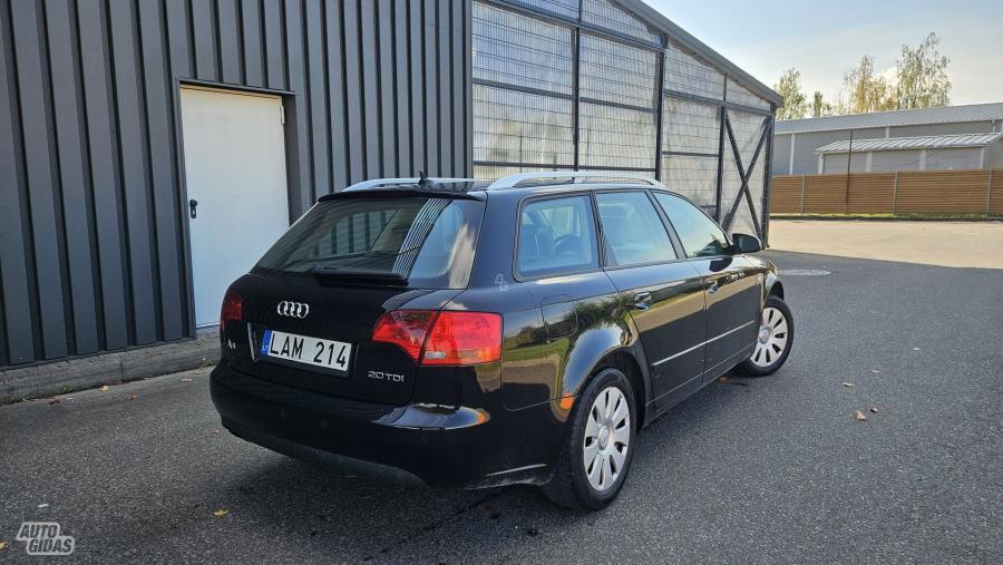 Black Audi A4 2007 in Telschi, with an engine capacity of 2.00 L and mileage of 344 thousand km for 2890 €, photo 5 on AUTOMOTO.COM.LV