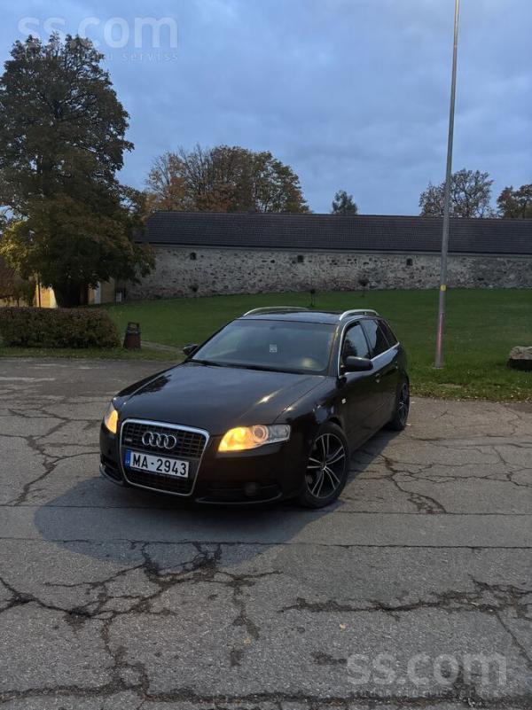Black Audi A4 2007 in Tukums, with an engine capacity of 3.00 L and mileage of 336 thousand km for 2600 €, photo 1 on AUTOMOTO.COM.LV