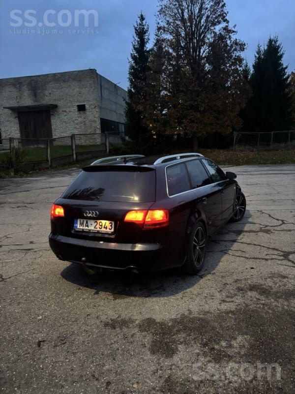 Black Audi A4 2007 in Tukums, with an engine capacity of 3.00 L and mileage of 336 thousand km for 2600 €, photo 3 on AUTOMOTO.COM.LV