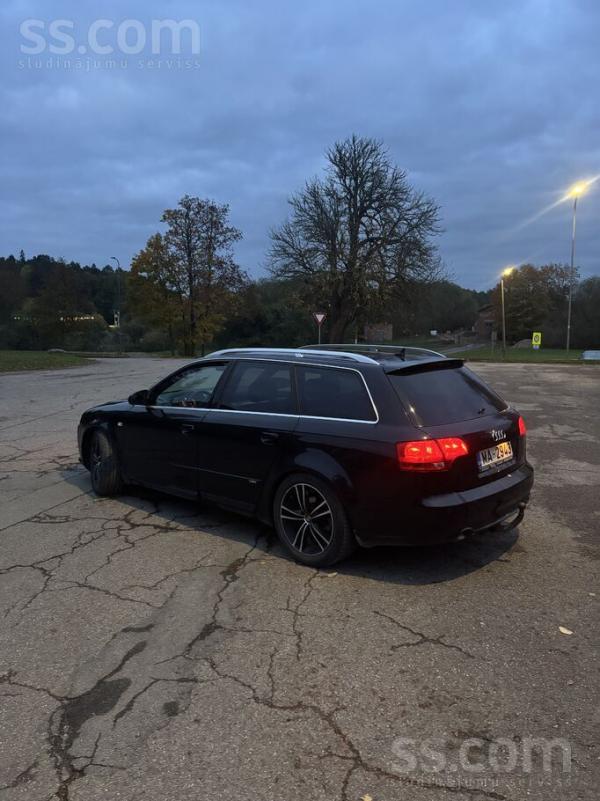 Black Audi A4 2007 in Tukums, with an engine capacity of 3.00 L and mileage of 336 thousand km for 2600 €, photo 4 on AUTOMOTO.COM.LV