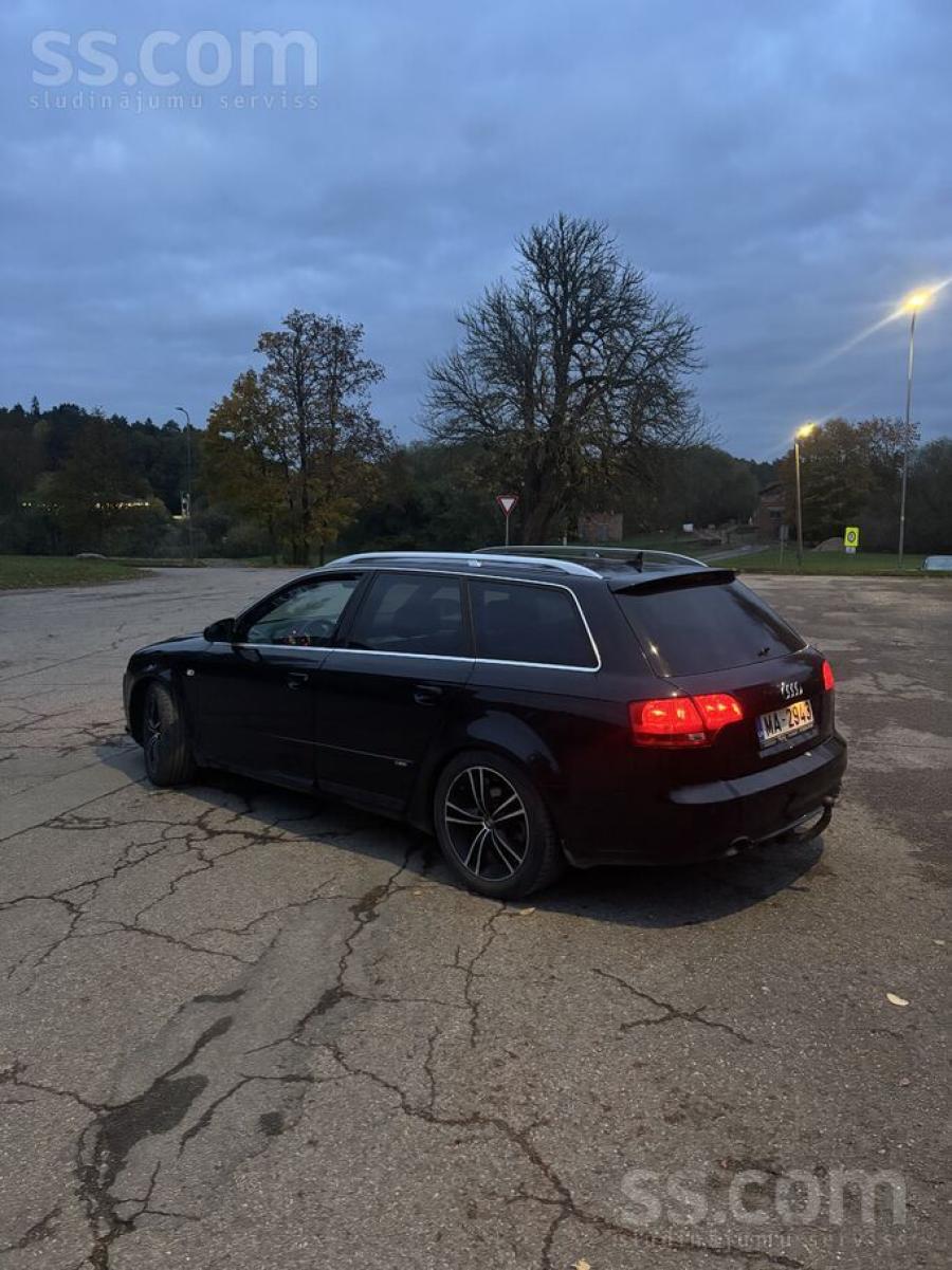Black Audi A4 2007 in Tukums, with an engine capacity of 3.00 L and mileage of 336 thousand km for 2600 €, photo 4 on AUTOMOTO.COM.LV