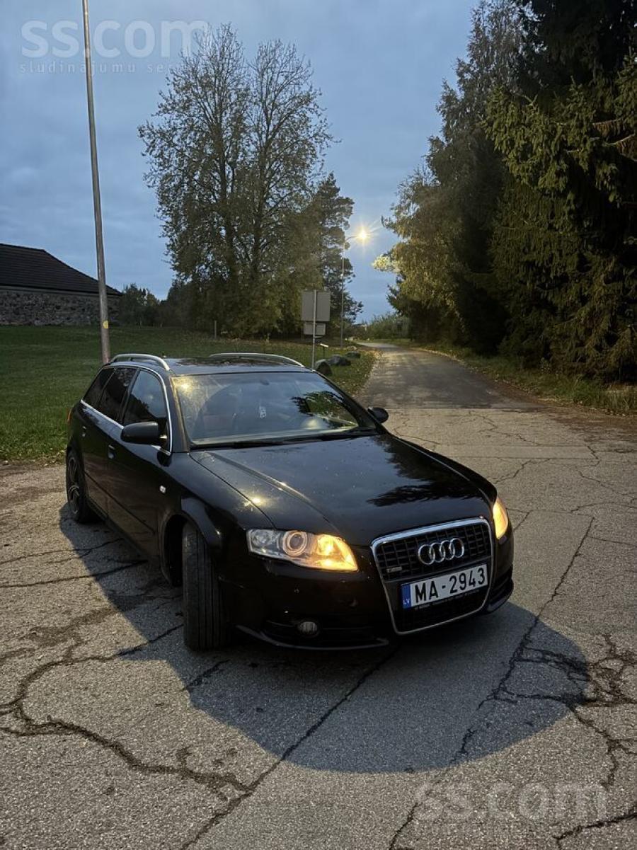 Black Audi A4 2007 in Tukums, with an engine capacity of 3.00 L and mileage of 336 thousand km for 2600 €, photo 7 on AUTOMOTO.COM.LV