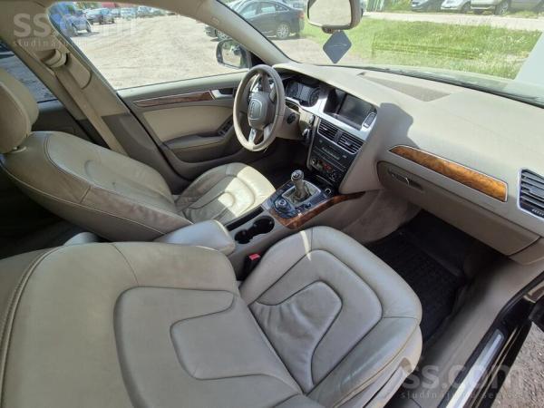 Black Audi A4 2008 in Riga, with an engine capacity of 2.70 L and mileage of 357 thousand km for 4000 €, photo 7 on AUTOMOTO.COM.LV