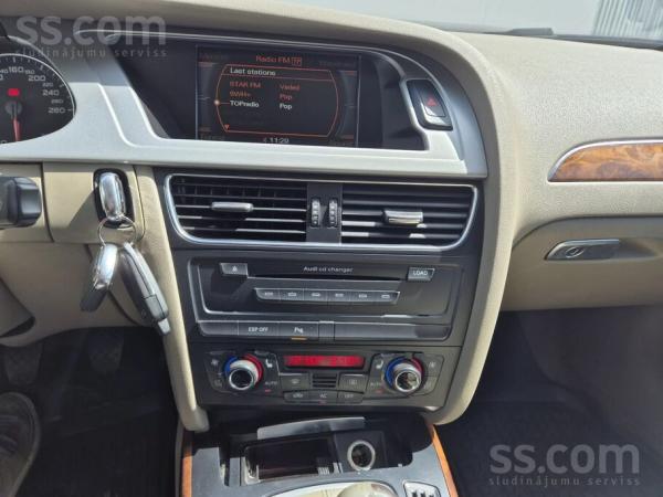 Black Audi A4 2008 in Riga, with an engine capacity of 2.70 L and mileage of 357 thousand km for 4000 €, photo 10 on AUTOMOTO.COM.LV