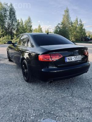 Black Audi A4 2008 in Jekabpils, with an engine capacity of 3.00 L and mileage of 380 thousand km for 8300 €, photo 2 on AUTOMOTO.COM.LV