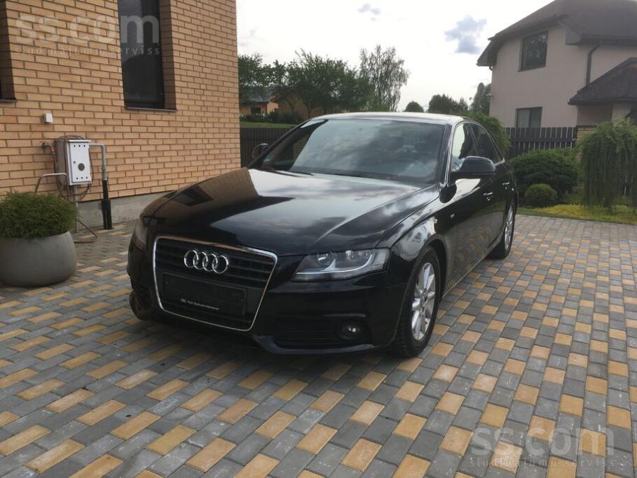 Melns Audi A4 2008 Rīga, ar dzinēja tilpumu 1.80 L un nobraukumu 0 tūkst. km par 7300 €, foto 1 vietnē AUTOMOTO.COM.LV